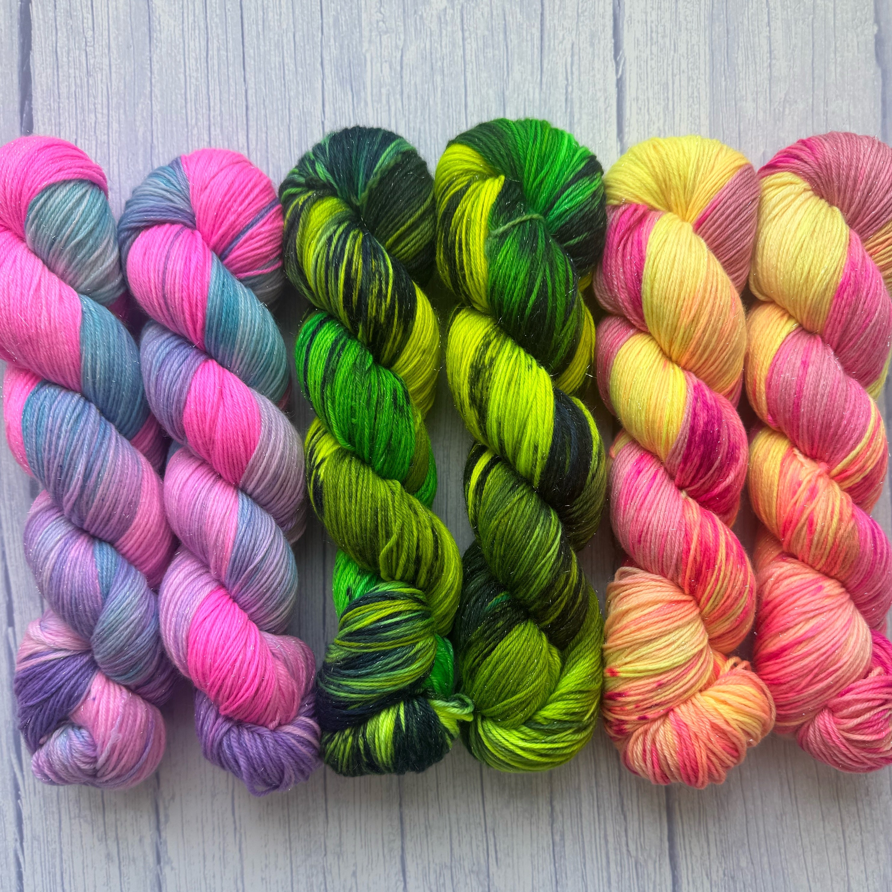 Pixie Dust (Sparkle!) Sock and DK – Magicland Yarn